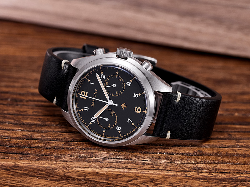 Pilot Quartz Chronograph - Baltany UK